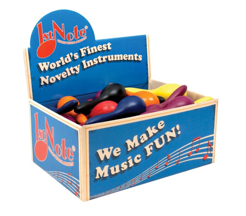 1stNote® Mini-Maraca Display - Grover Trophy